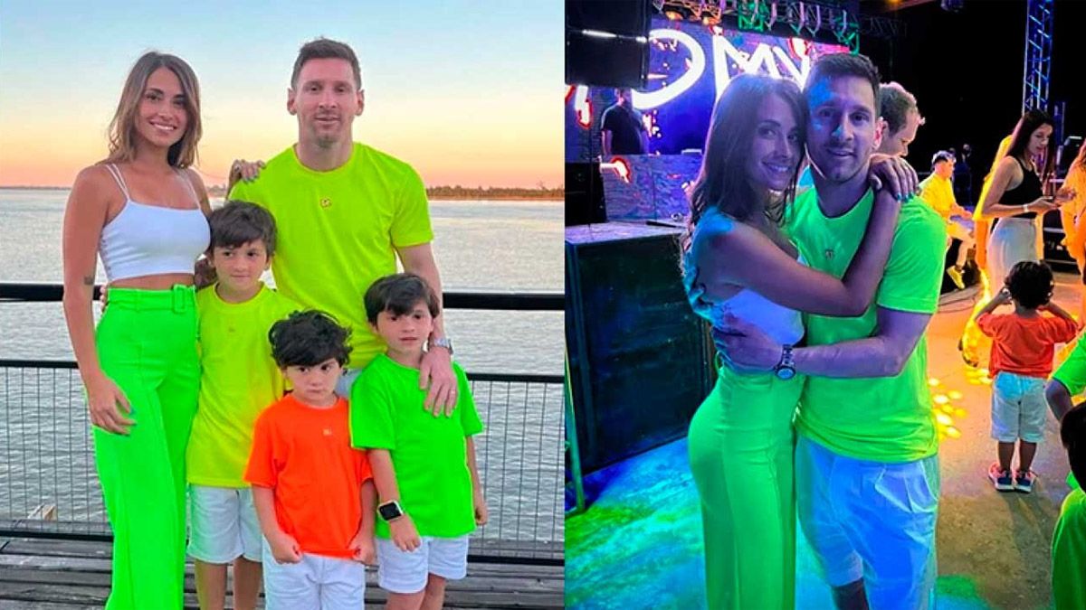 Las fotos más espectaculares de Lionel Messi en Año Nuevo