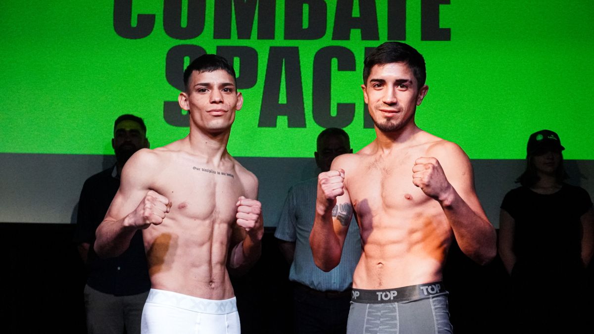 Ángel Arancibia y Claudio Laviñanza cumplieron con el pesaje y van por ...