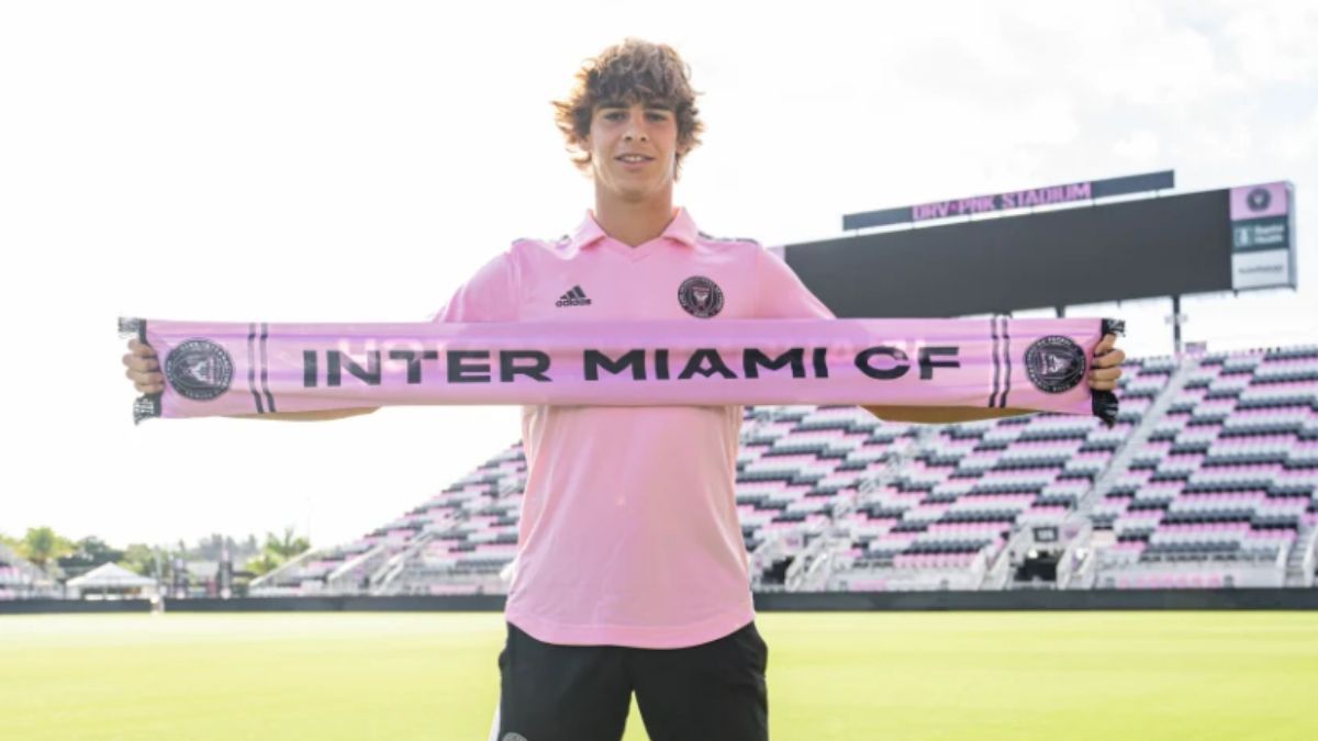 Benjamín Cremaschi, la nueva promesa del Inter Miami con raíces mendocinas
