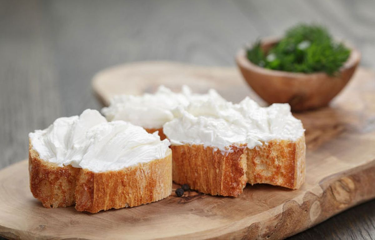 Receta de queso crema untable casero con muy pocos ingredientes