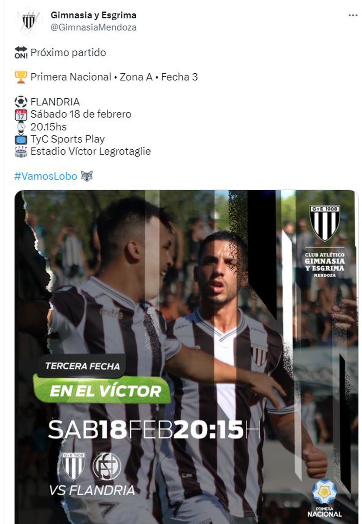 Ignacio Antonio, el periodista deportivo que juega en Gimnasia y Esgrima