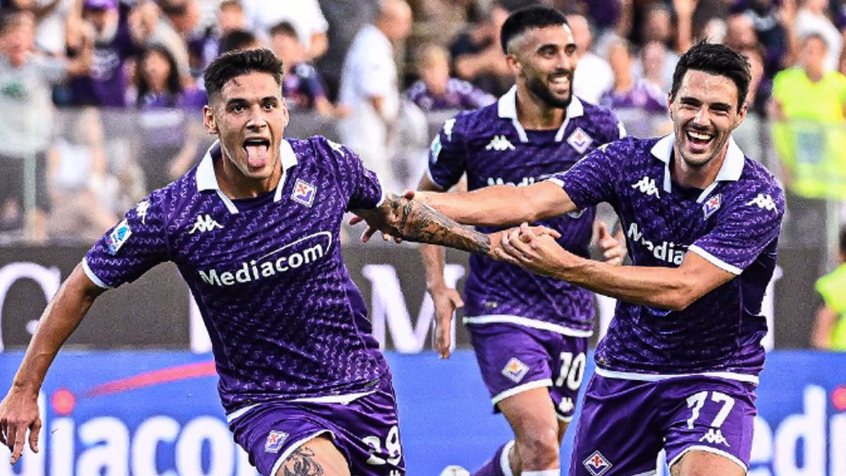 Lucas Martínez Quarta marcó en la victoria de Fiorentina por la Serie A