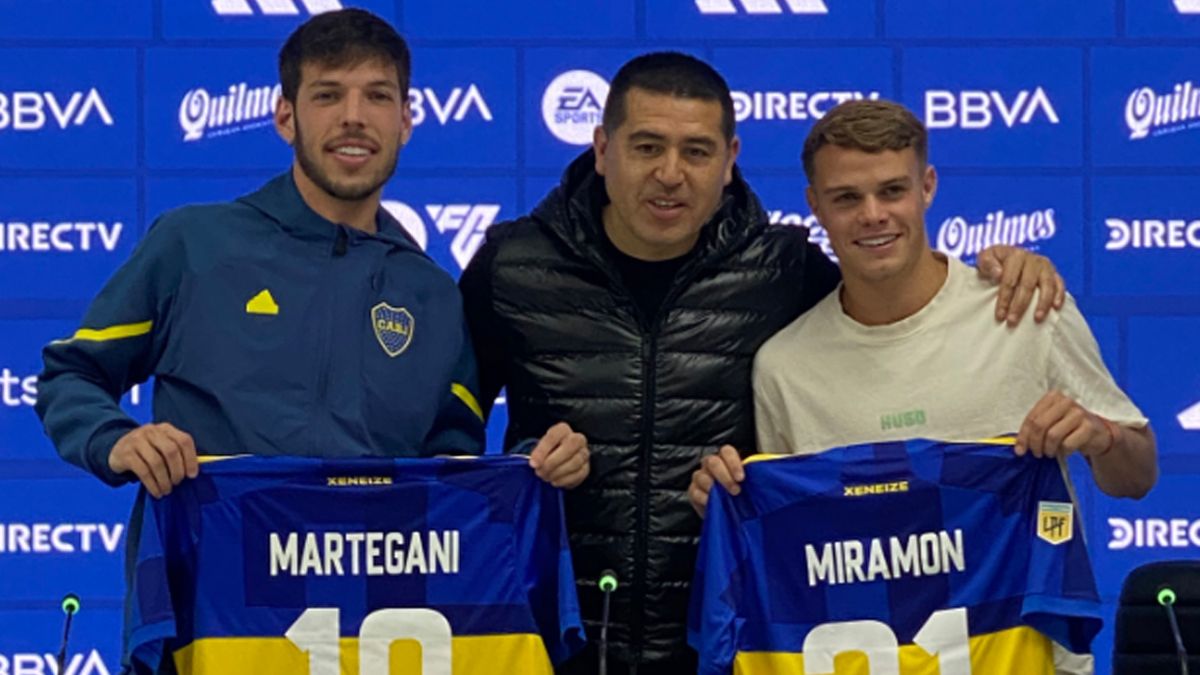 Ignacio Miramón ya es nuevo jugador de Boca y fue presentado por Juan ...