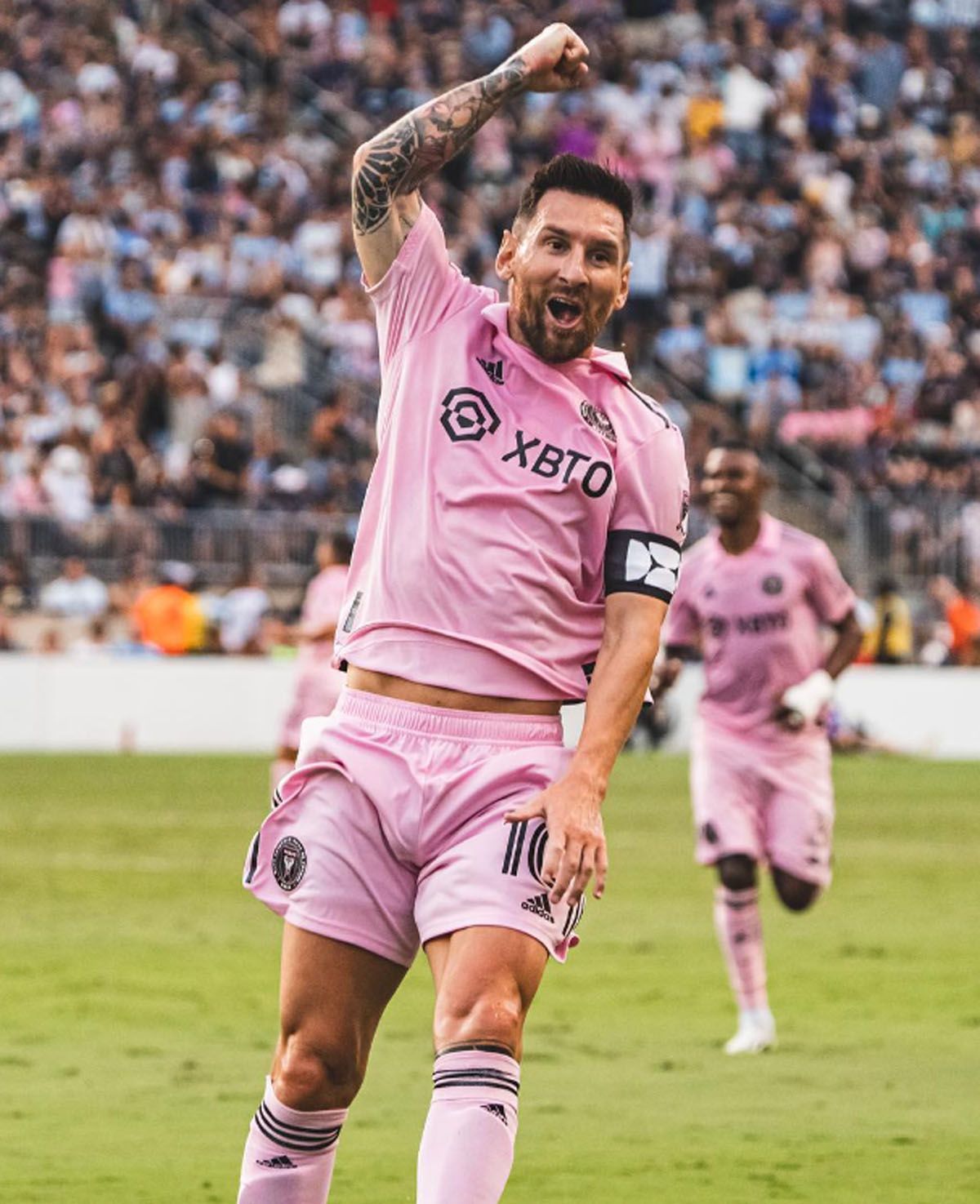 Messi, feliz antes de su primera final con el Inter Miami