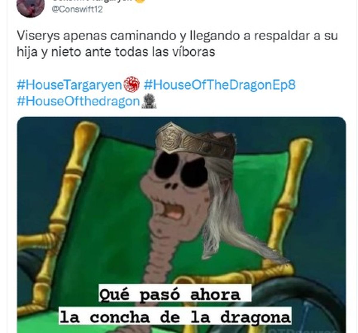 Estos son los mejores memes del capítulo 8 de House of the Dragon