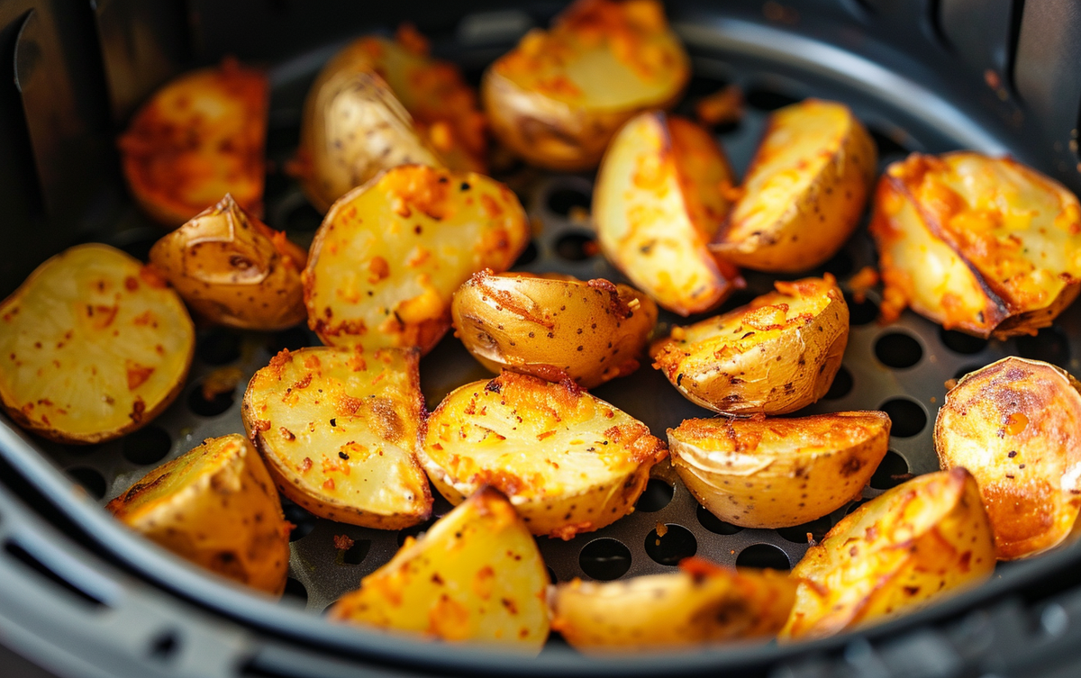La receta para tener papas crocantes con la freidora de aire en solo 10 ...
