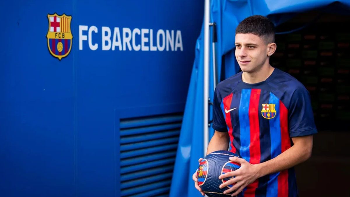 Lucas Román, el pibe que se fue de Ferro al Barcelona y vale millones