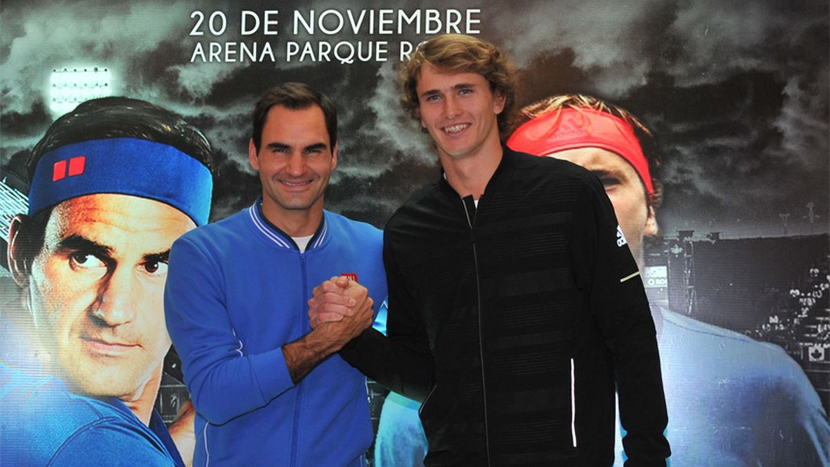 Roger Federer jugará en Buenos Aires con el alemán Alexander Zverev