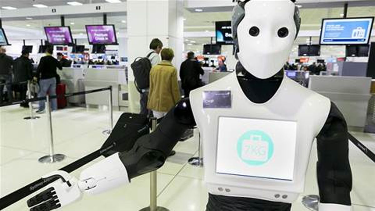 Una aerolínea atiende con robots a sus pasajeros en el aeropuerto de Sídney