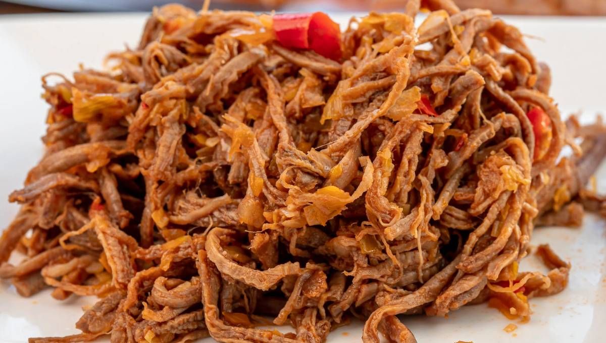 Cómo preparar Carne desmenuzada: la receta con 9 ingredientes sabrosos ...