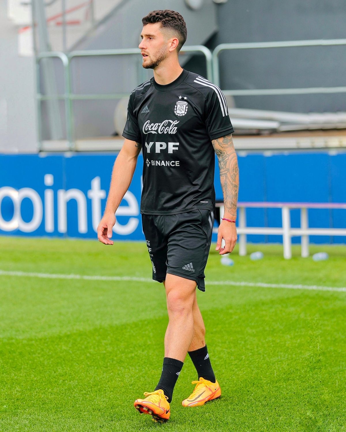 Marcos Senesi tuvo su primer día en la Selección Argentina