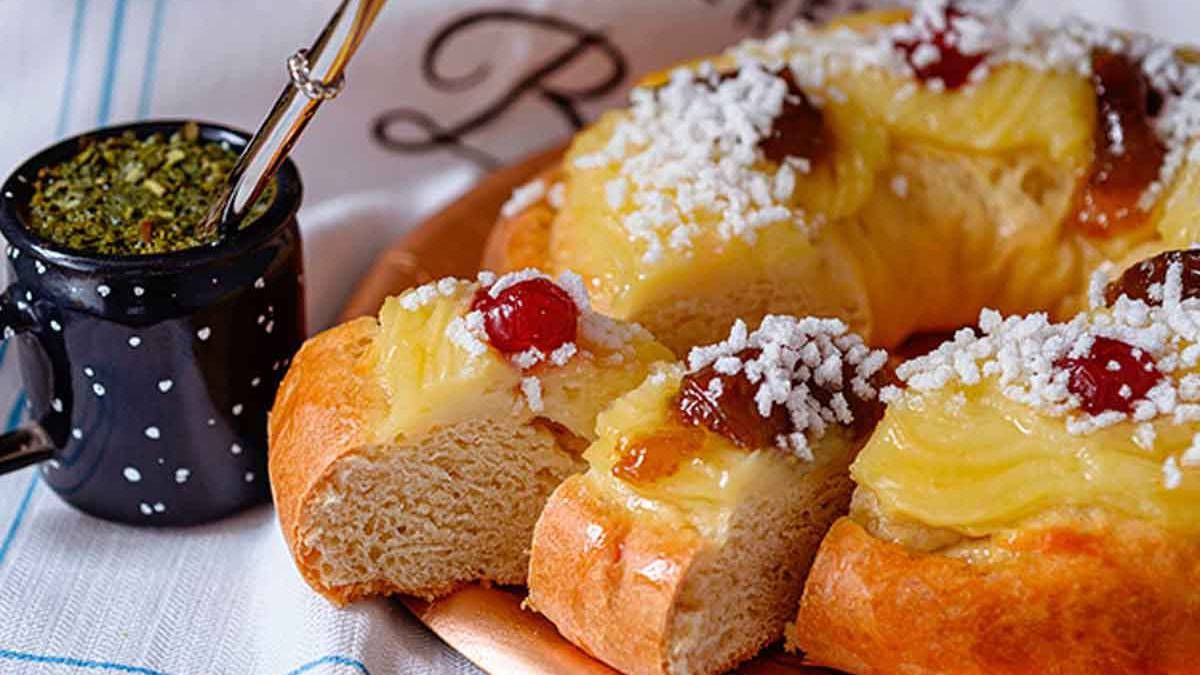 Rosca de pascua: la receta en 4 pasos con miga tierna y esponjosa