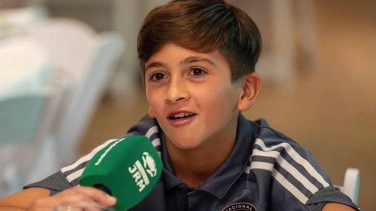 Thiago Messi dio su primera entrevista y dijo para qué selección quiere ...