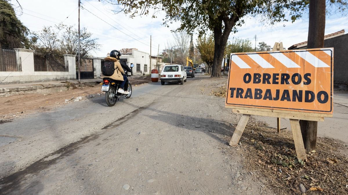 La calle Mathus Hoyos, un punto estratégico del Gran Mendoza que estará ...