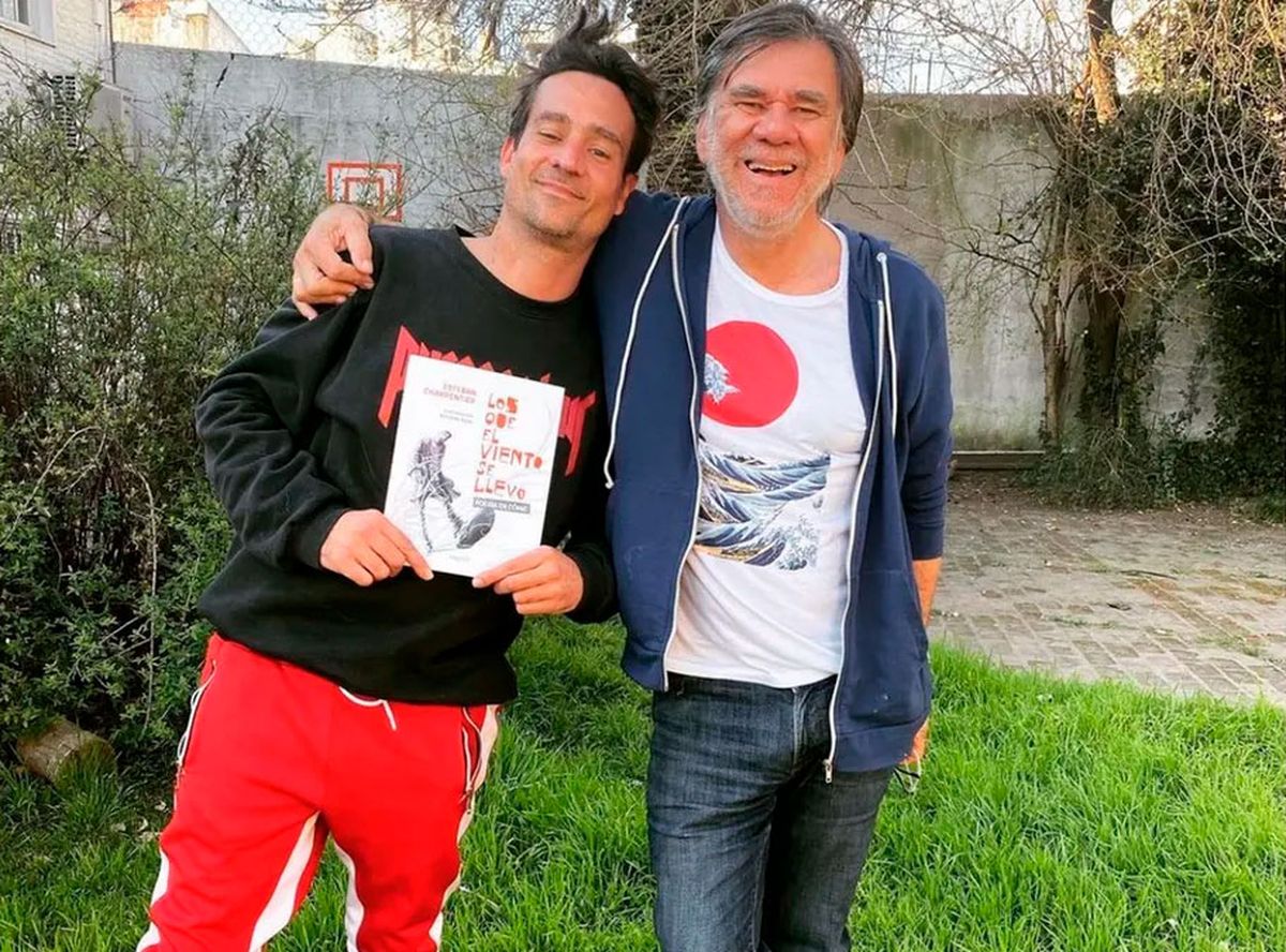 Chano y su primera foto en el centro de rehabilitación