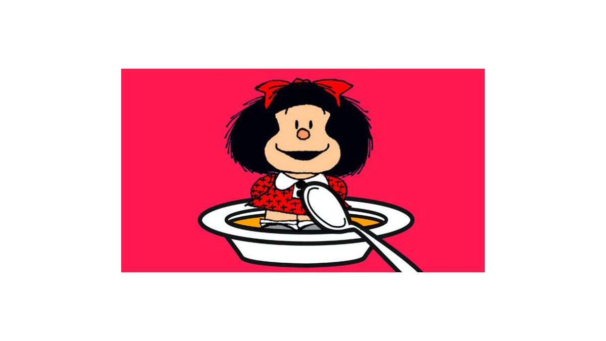 Mafalda en su sopa