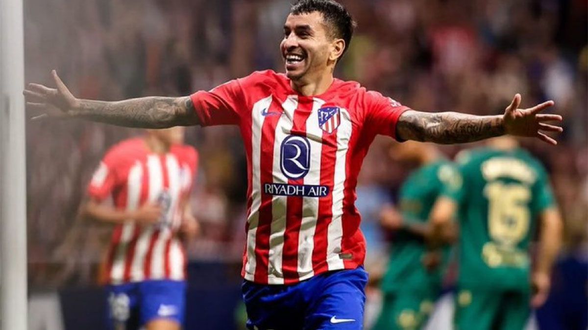 Ángel Correa marcó el gol del empate del Atlético de Madrid ante el ...