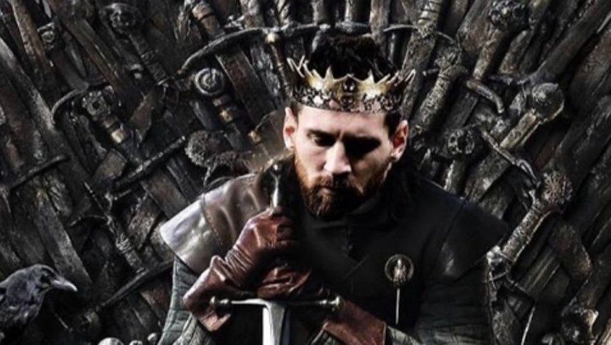 Lionel Messi mostró sus nuevas llantas de Game of Thrones