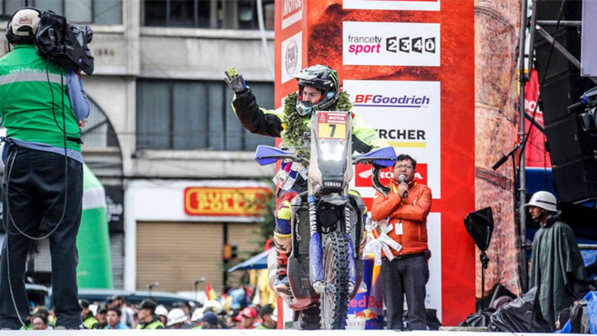 Franco Caimi aprovechó al máximo el día de descanso