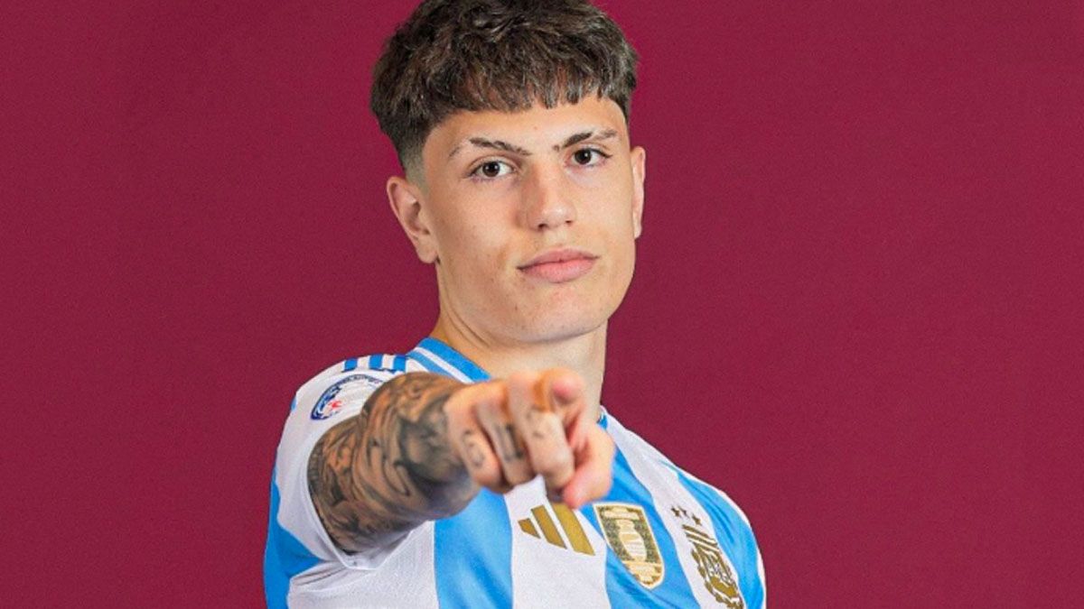 Alejandro Garnacho ilusionó a todos antes de su primera Copa América ...