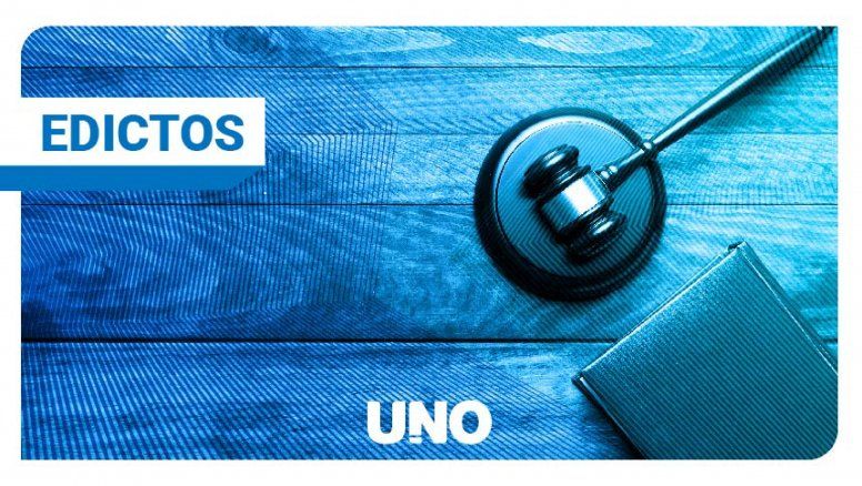 Noticias sobre Edictos, Solicitadas y Convocatorias | Diario UNO