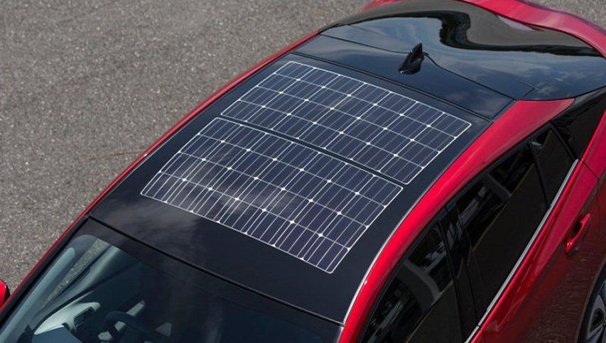 Alimentados por paneles solares, los coches eléctricos serán ...