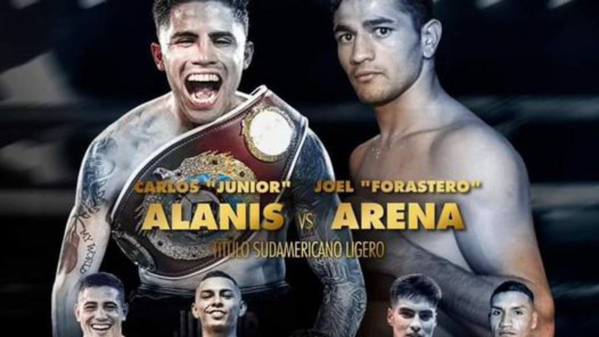 El mendocino Jonathan Joel Arena va por el título Sudamericano ligero ...