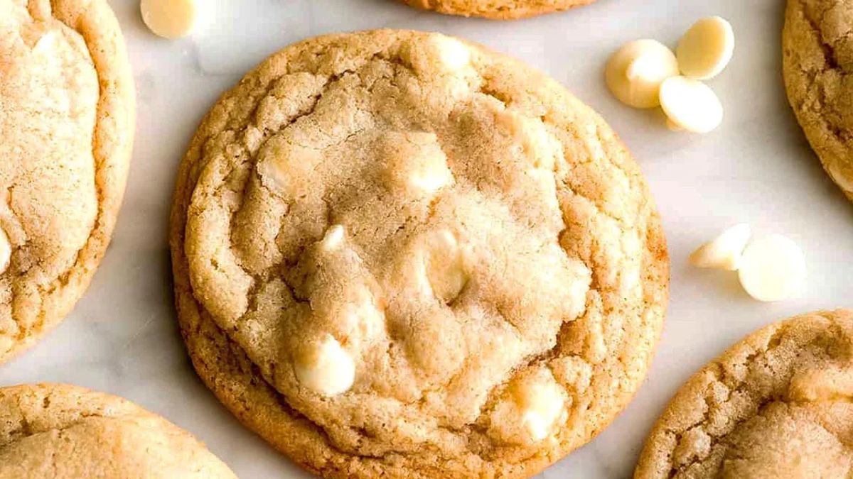 Cómo hornear Galletas de chocolate blanco: la receta sabrosa y ...