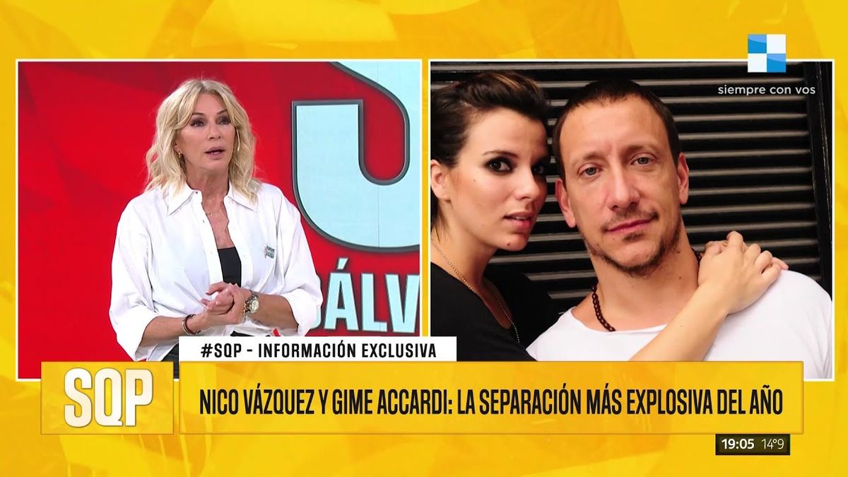 Nico Vázquez y Gimena Accardi separados: El le dijo que se enamoró de...