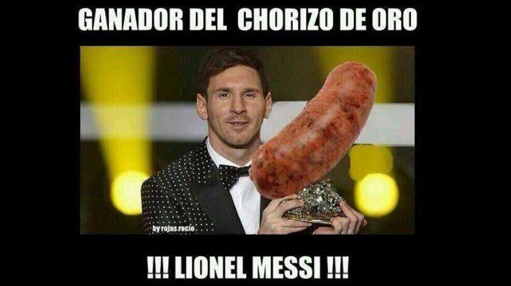 Los memes no podían faltar: Messi, en prisión