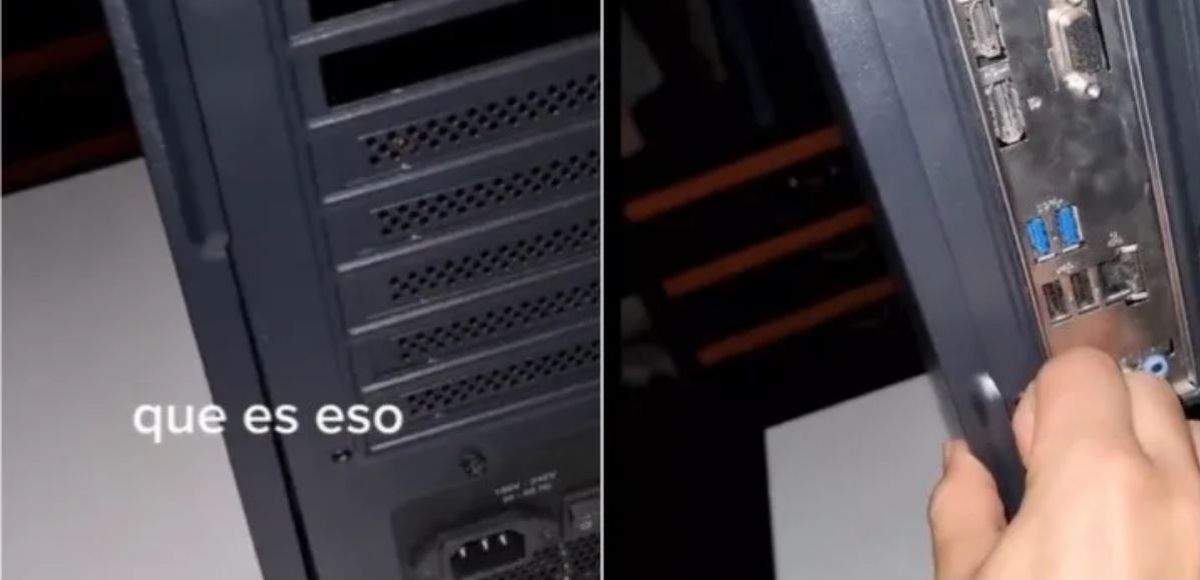 Su computadora hacía ruidos y cuando la abrió había algo aterrador