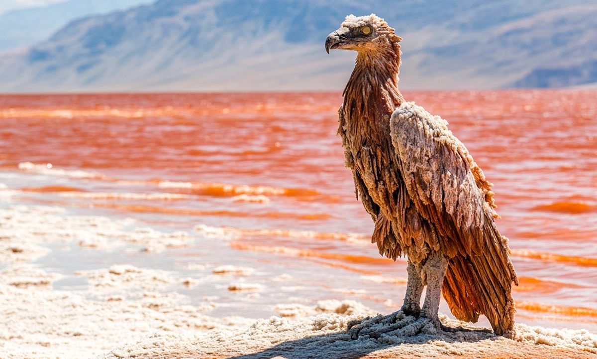 El lago único en el mundo que convierte a los animales en piedra y ...