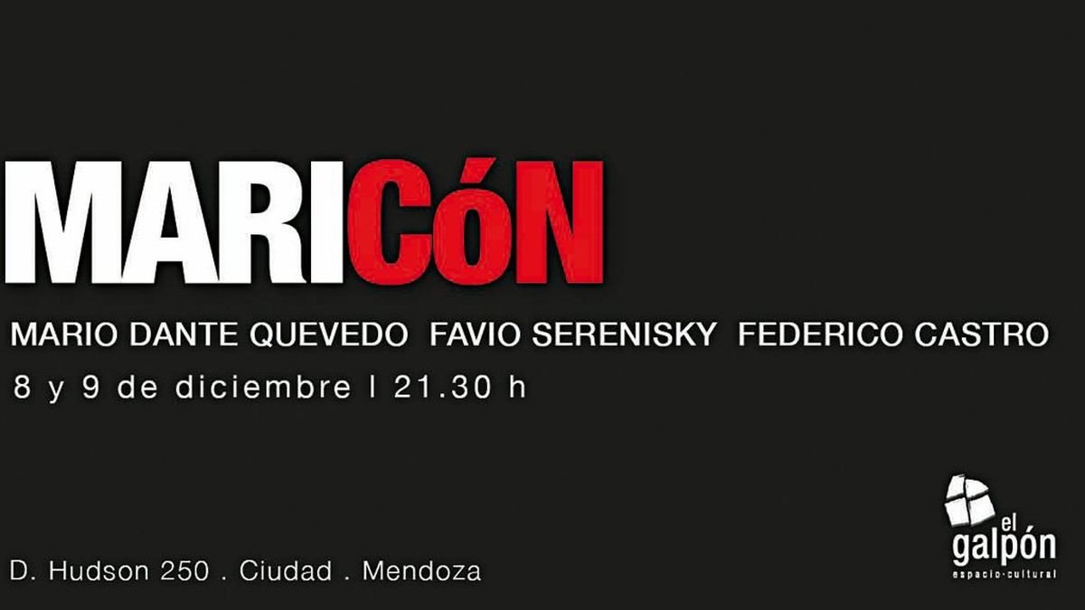 La danza, el teatro y la plástica se fusionan en Maricón