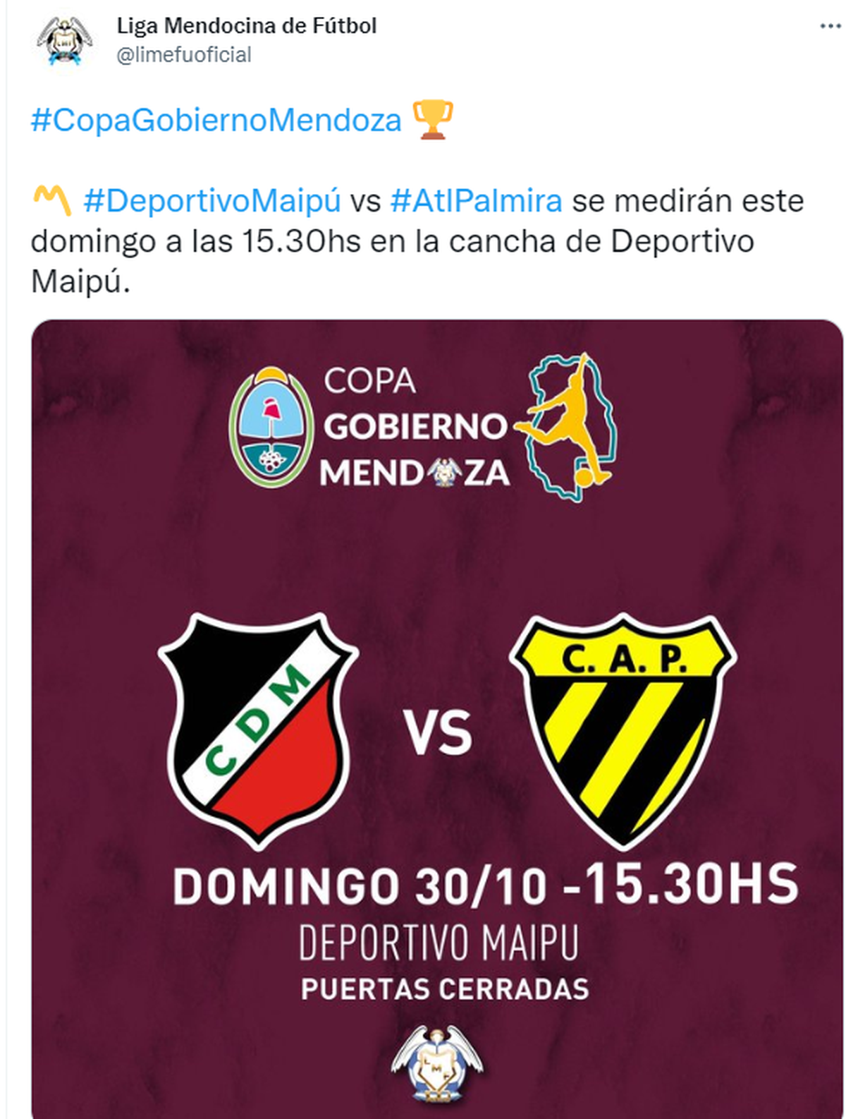 Copa Mendoza 2022: Gimnasia y Esgrima goleó a River de El Challao