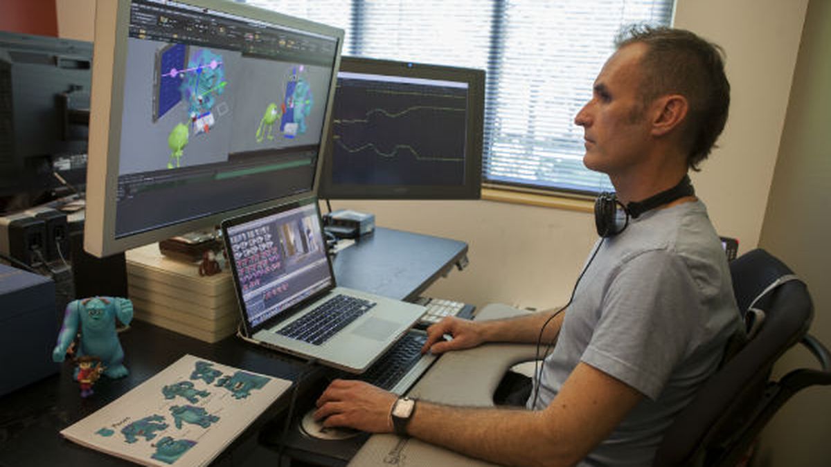 Dos animadores de Pixar explican cómo se trabaja en el estudio