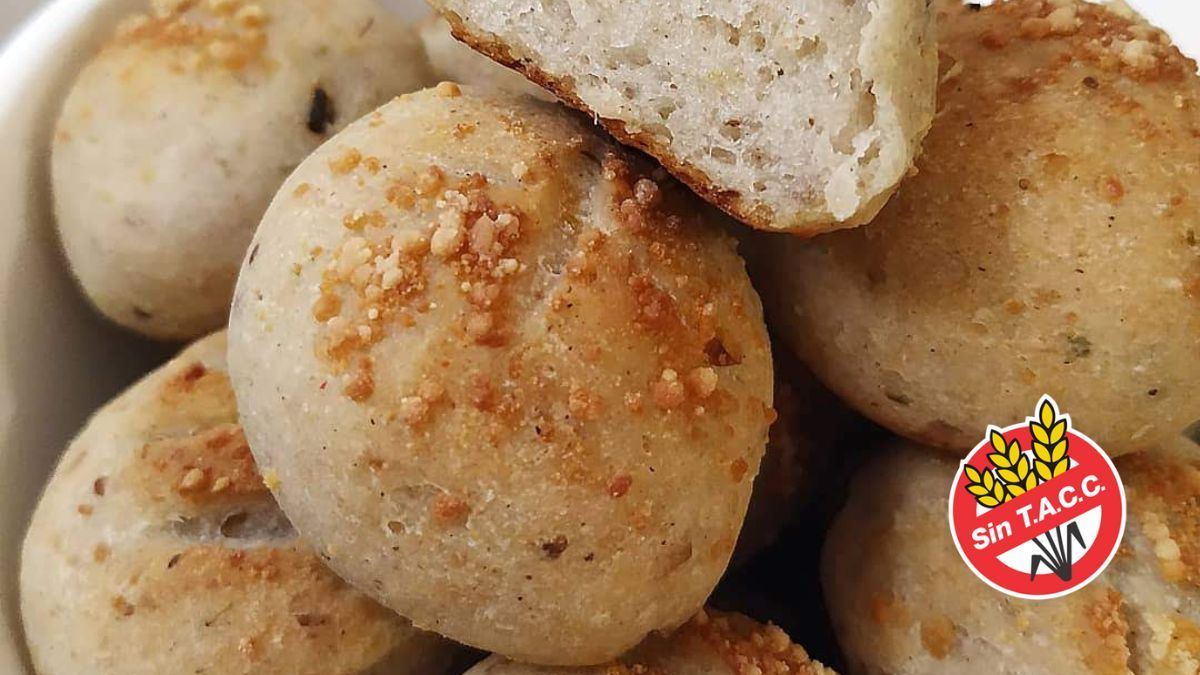 Prepara estos pancitos saborizados sin TACC que son una verdadera tentación