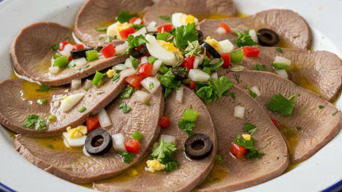 Cómo preparar la Lengua a la vinagreta de la abuela: la receta navideña ...