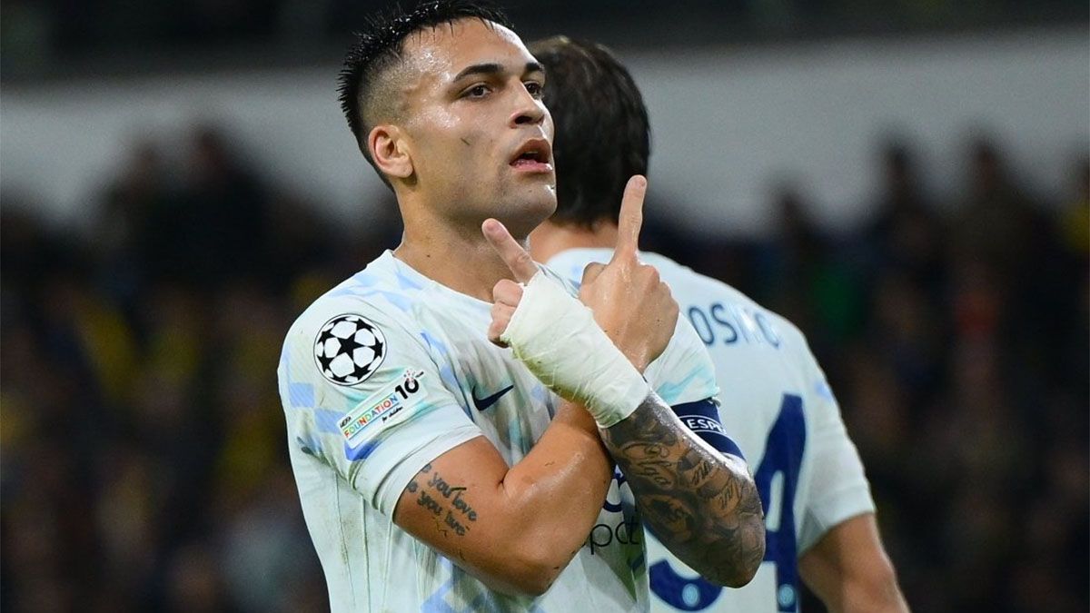 El gol de Lautaro Martínez al ángulo en el gran triunfo del Inter por ...