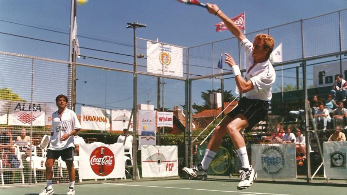 El mendocino destacado Jaime Serrano y su historia de vida junto al pádel