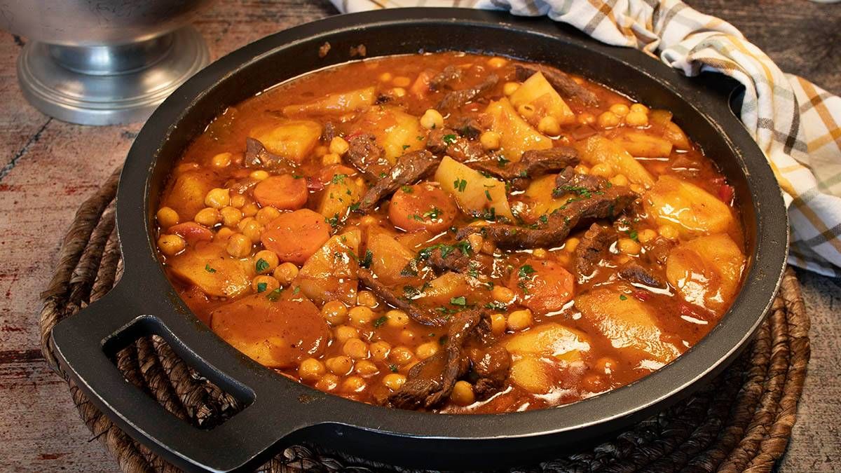 Guiso de fideos con carne, la receta exquisita en 30 minutos