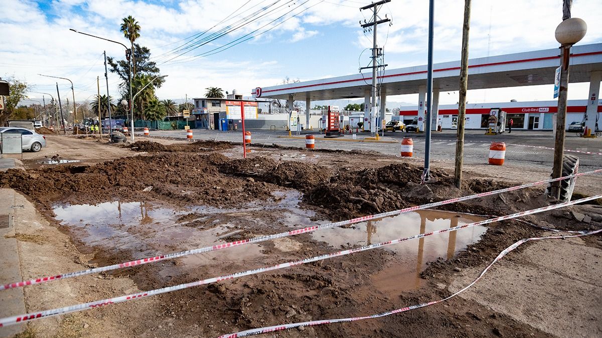 Guaymallén inauguró la prolongación de calle Mitre y las mejoras del ...