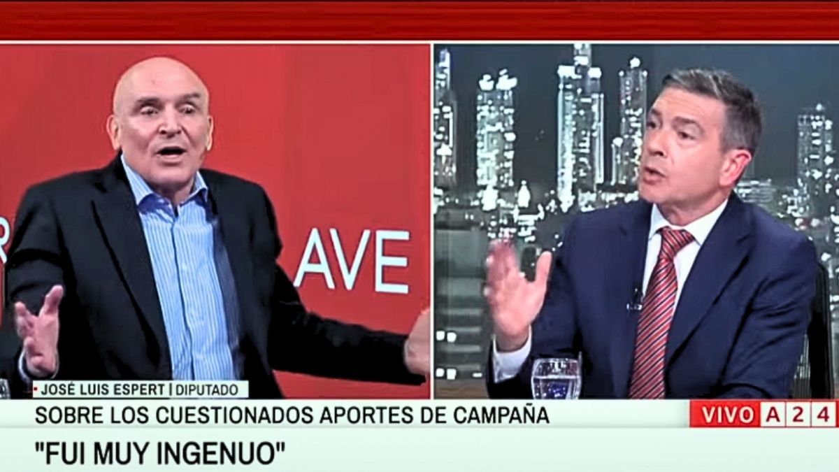 José Luis Espert en A24: Yo no soy narco y no fui financiado por ningún ...