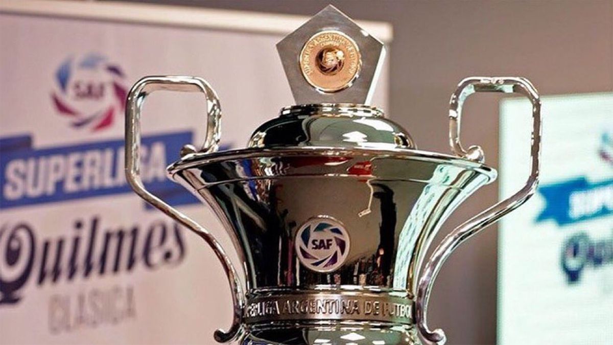 La Superliga salió a aclarar cuándo se le entregará el trofeo al campeón