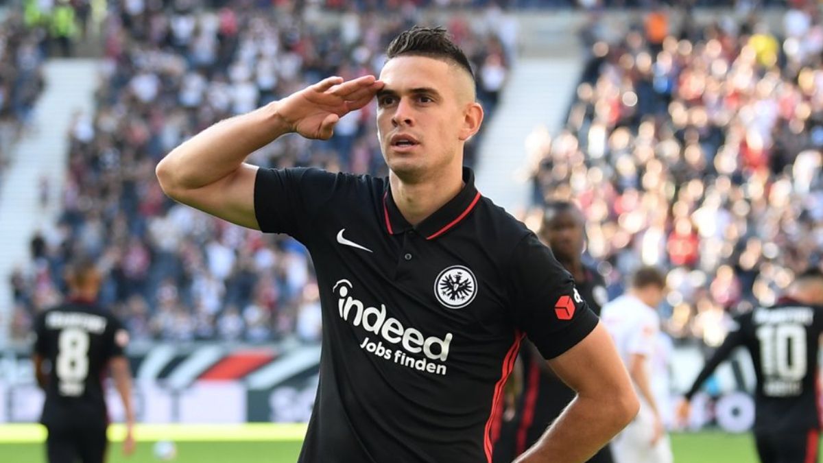 Borré hizo su primer gol en la Bundesliga