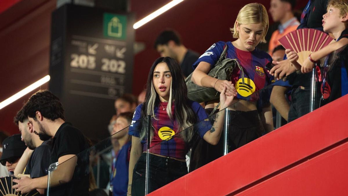 Nicki Nicole fue a ver jugar a Lamine Yamal: las pruebas que confirman el romance