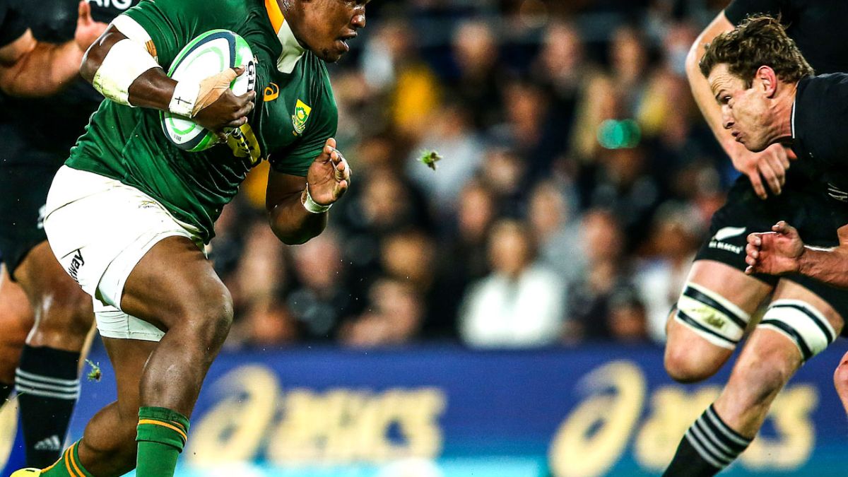 Los Springboks vencieron a los All Blacks en un partidazo