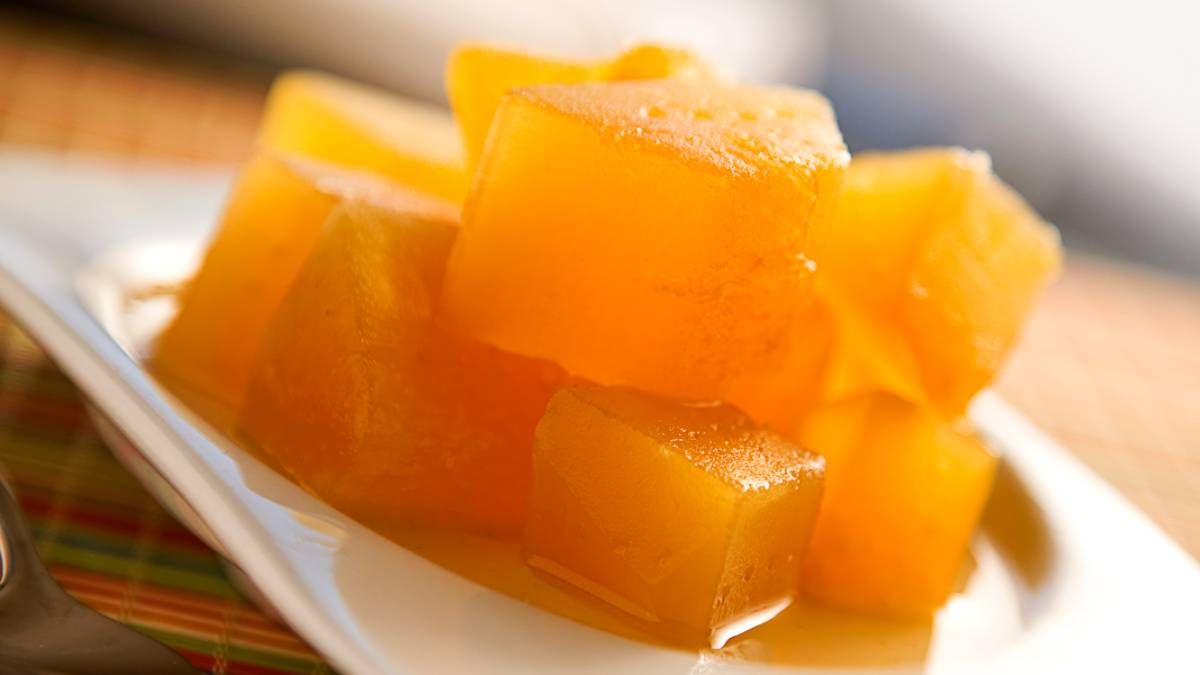 Receta de zapallos en almíbar para comer en 5 minutos