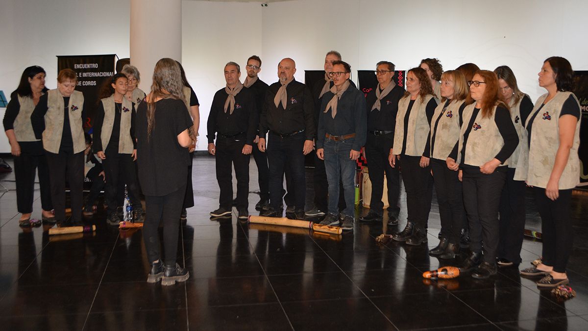 Encuentro Coral Solidario en el ECA Eliana Molinelli