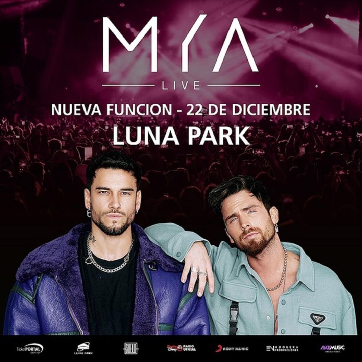 MYA vuelve a Mendoza para presentar su último proyecto Mya Live y ...