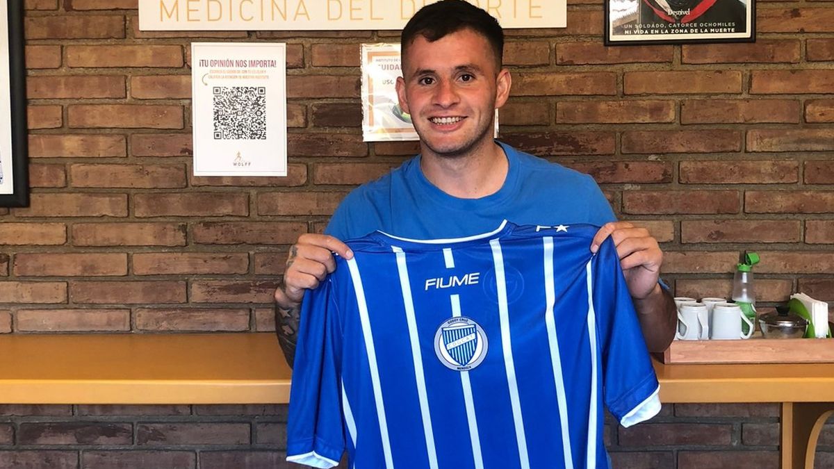 Godoy Cruz presentó a Cristian Núñez como nuevo refuerzo